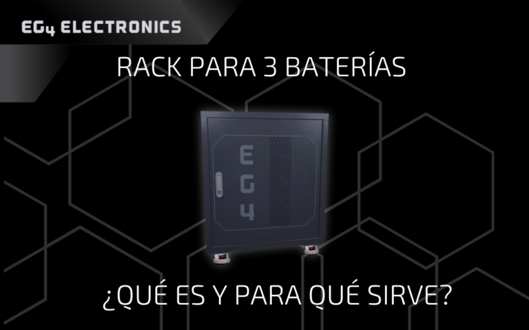 Rack para 3 baterías - EG4 Electronics